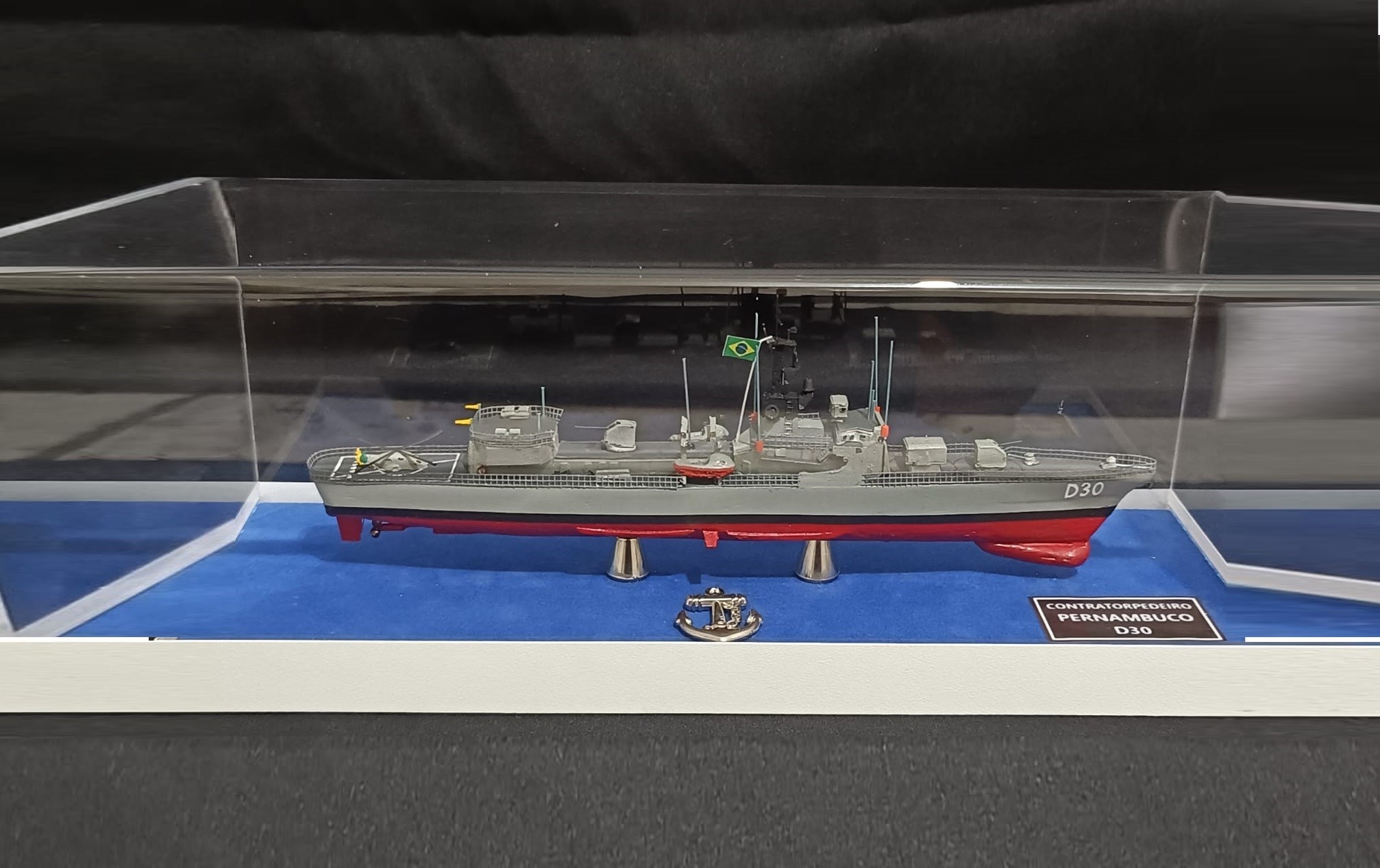 Maquete Contratorpedeiro Pernambuco - Empório Naval