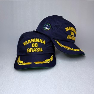Gorro Azul-Ferrete (Oficial Superior) - Empório Naval