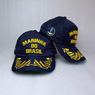 Gorro Azul-Ferrete (Vice e Contra-Almirante) - Empório Naval